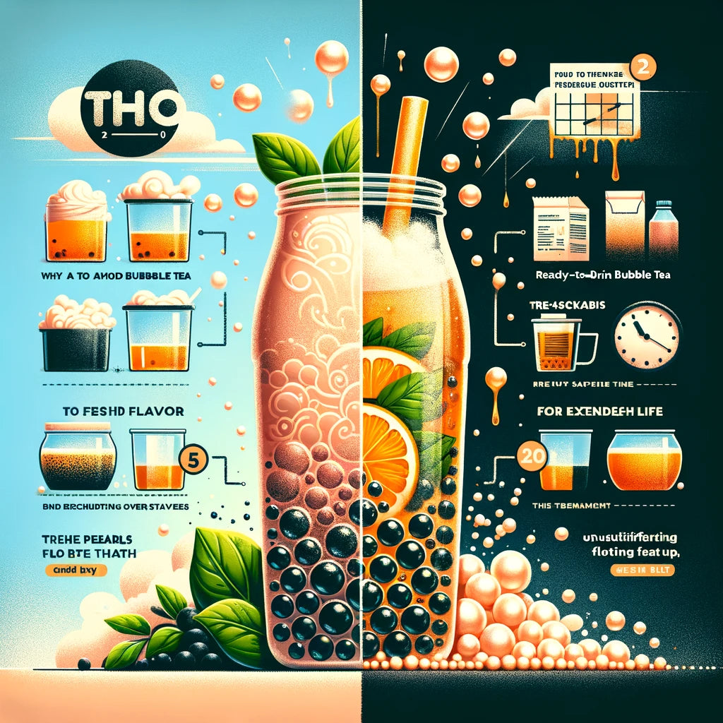 Pourquoi Opter pour le Bubble Tea Fraîchement Préparé : Les Limites de ...